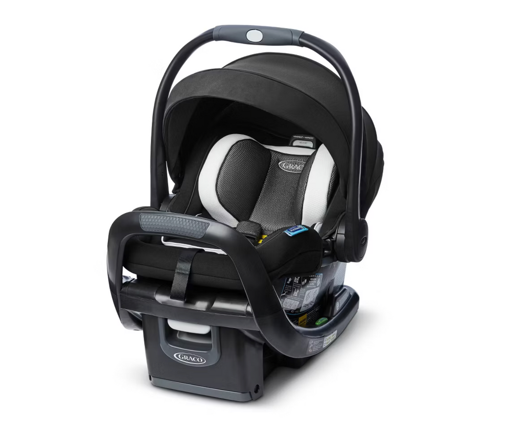 Graco SnugRide SnugFit 35 DLX Infant Car Seat Featuring Safety Surroun ...