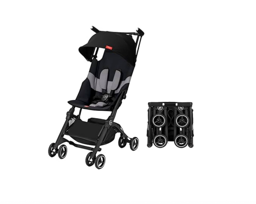 gb Pockit+ All-Terrain, Ultra Compact Lightweight Travel Stroller with ...